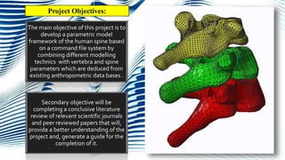 Parametric Human spine. | PPT