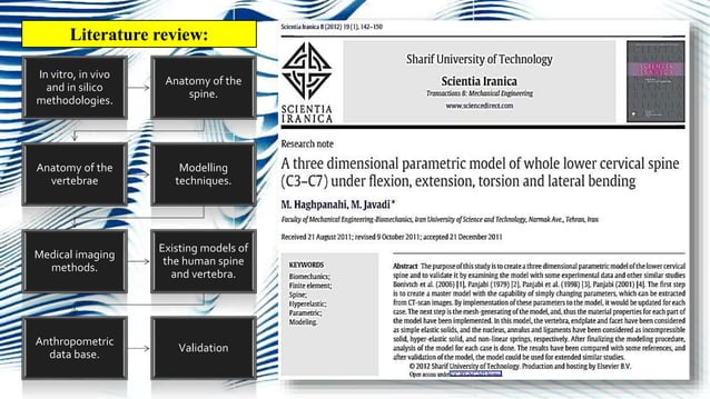 Parametric Human spine. | PPT