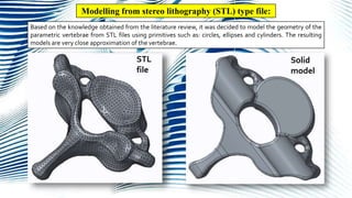 Parametric Human spine. | PPT