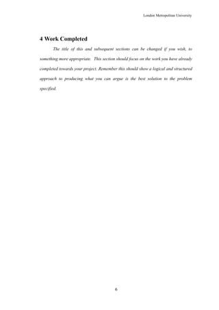 Interim report template | DOC