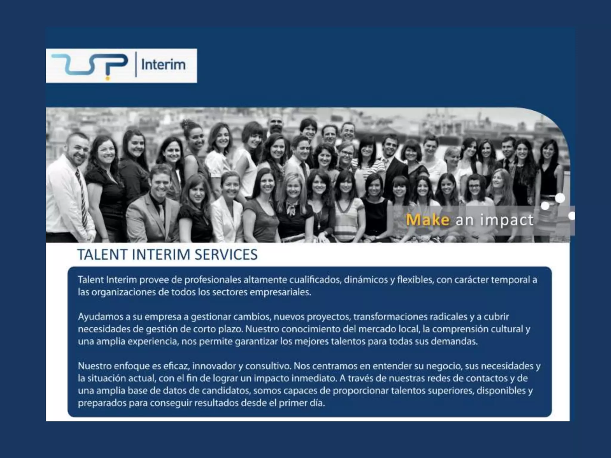 Talent Interim Services | PPT