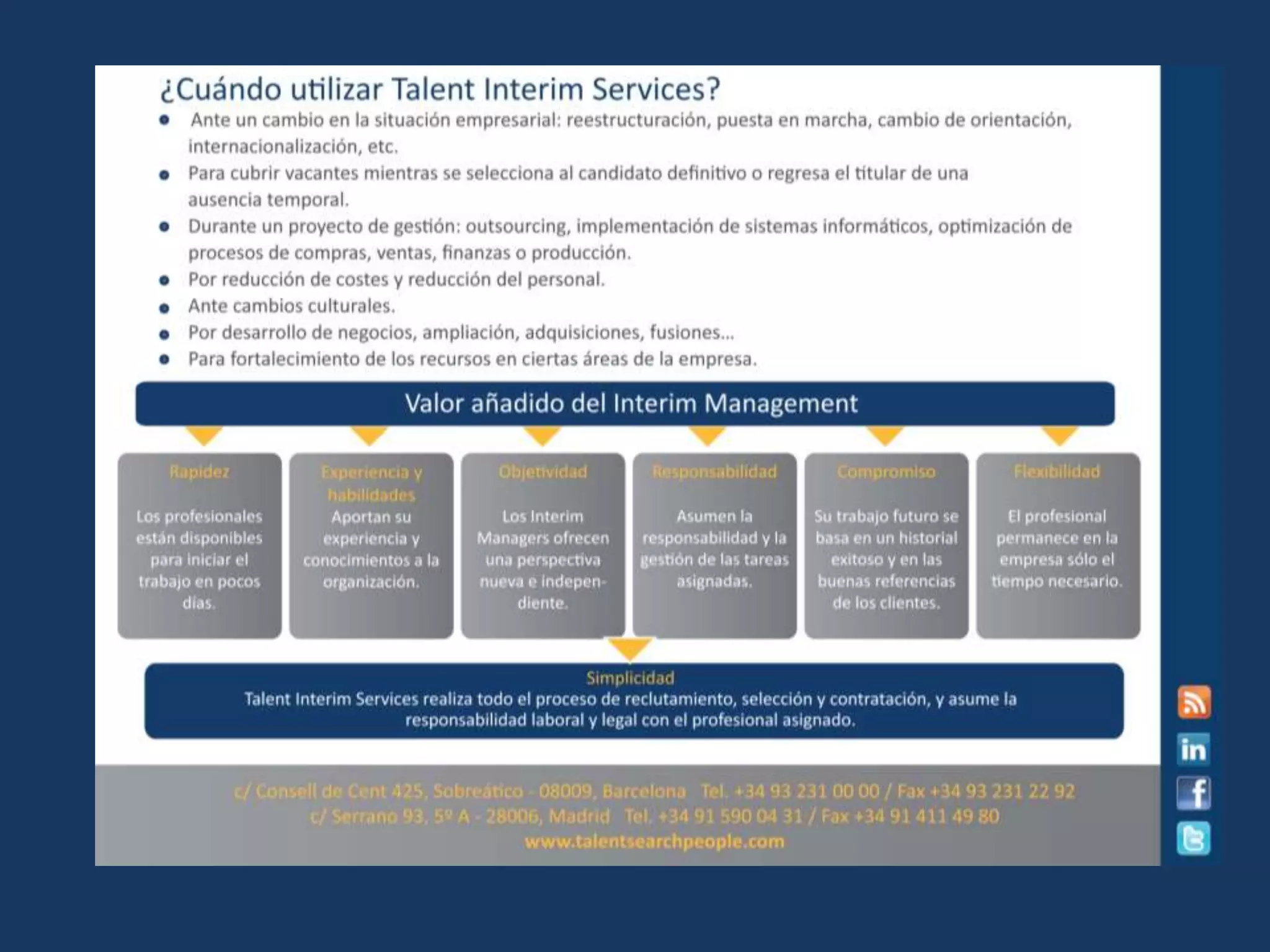 Talent Interim Services | PPT