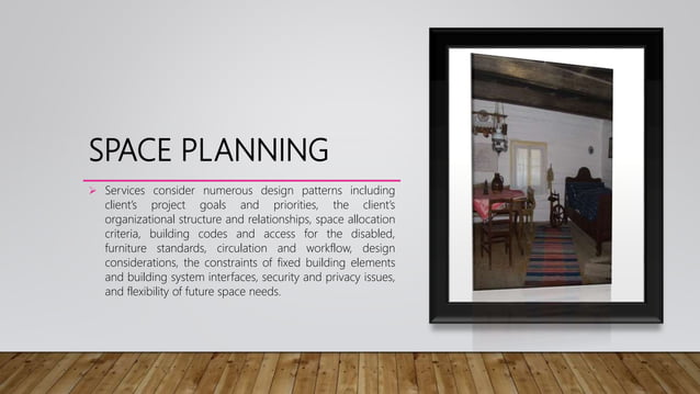 Interior Programming and Space Planning | PPTX | Computing | Technology ...