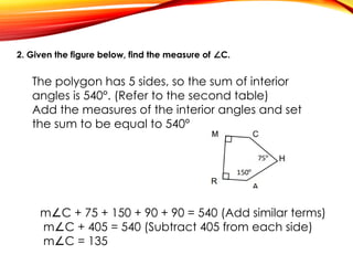interior-and-exterior-angles-of-polygons | PPT