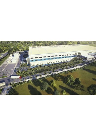 Exploring Futuristic Factory Designs: A 3D Interior Rendering Studio's ...