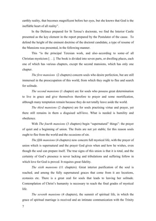 Interior castle guidelines | DOC | Spirituality | Religion & Spirituality