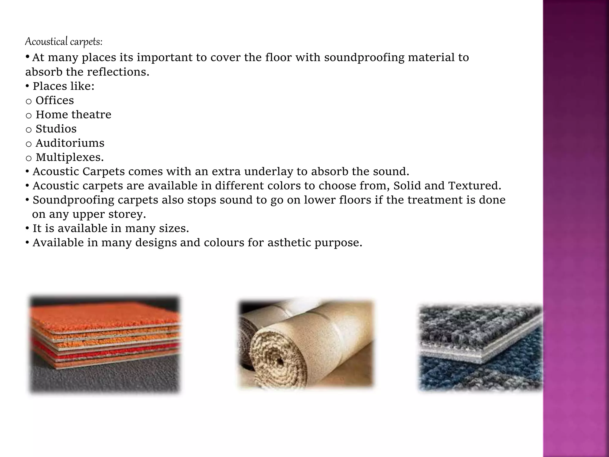 Interior design ACOUSTIC | PPTX