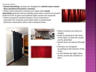 Interior design ACOUSTIC | PPTX