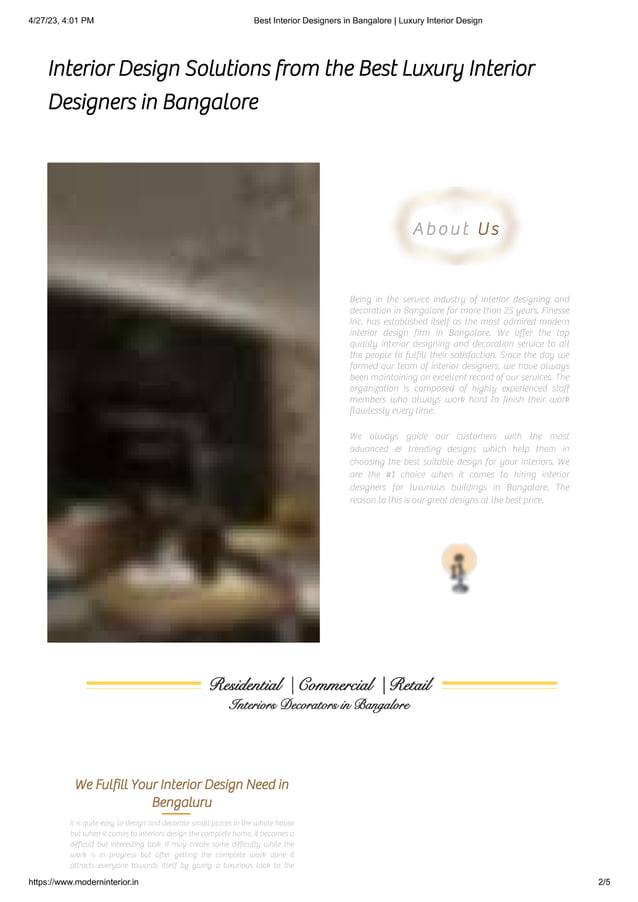 Interior Design | PDF