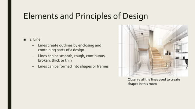 Interior design Module 1: elements of design | PPTX