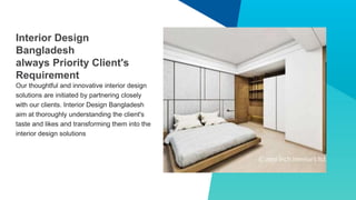 Interior design bangladesh | PPTX
