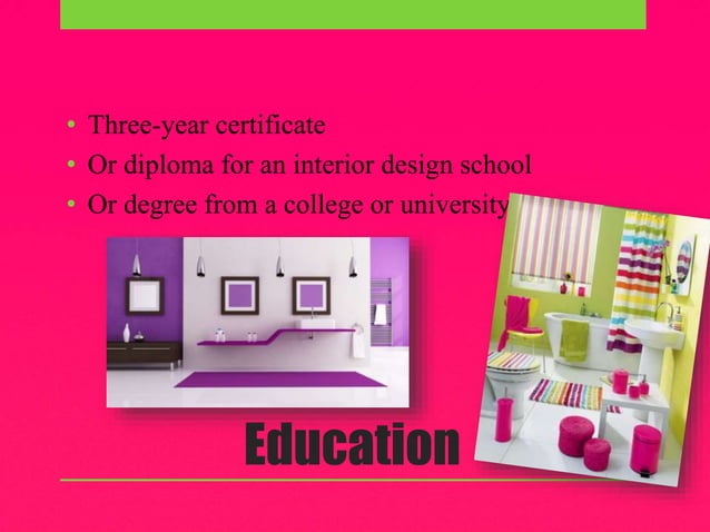 Molly E - Interior designer | PPT