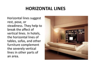 Horizontal Lines In Interior Design