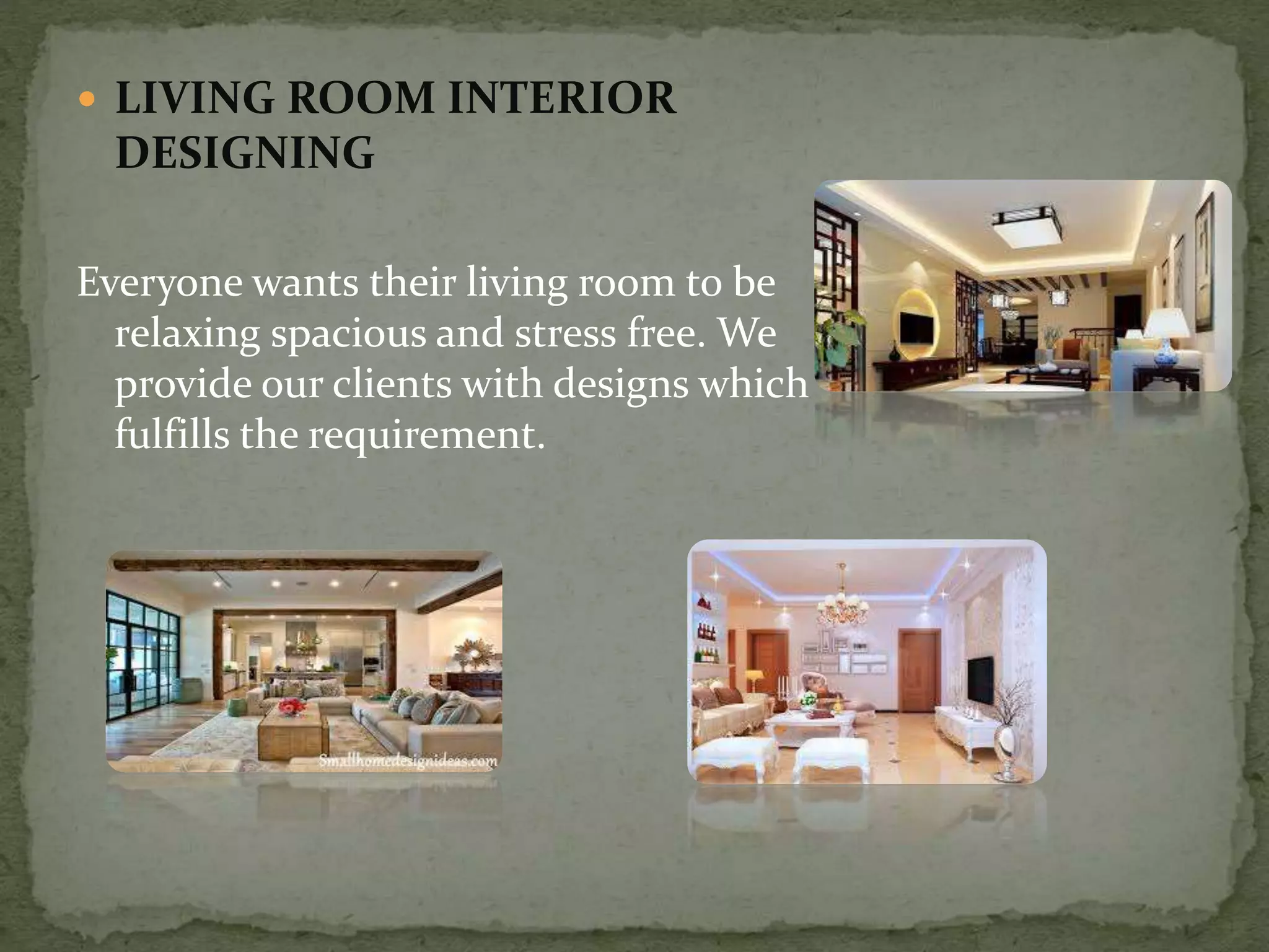 Interior designing ppt | PPTX