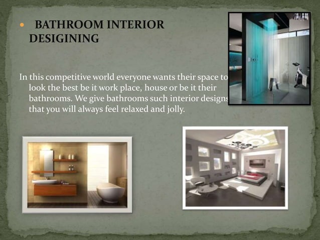 Interior designing ppt | PPTX | Interior Decorating | Home & Garden