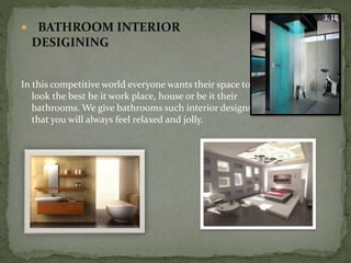 Interior designing ppt | PPT