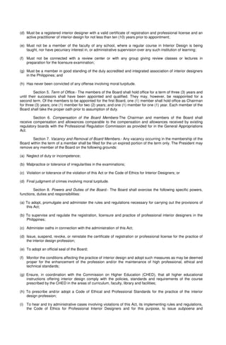 Interior design law | PDF