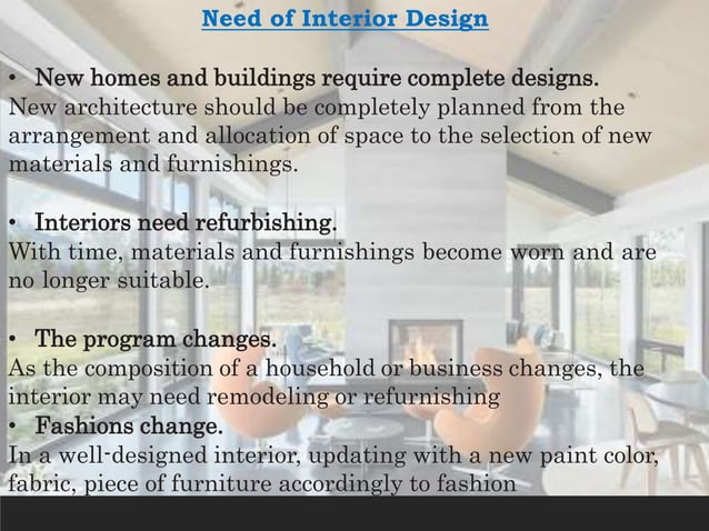 Interior Design Lecture 1- Chapter 1 (Introduction).pptx | Interior ...