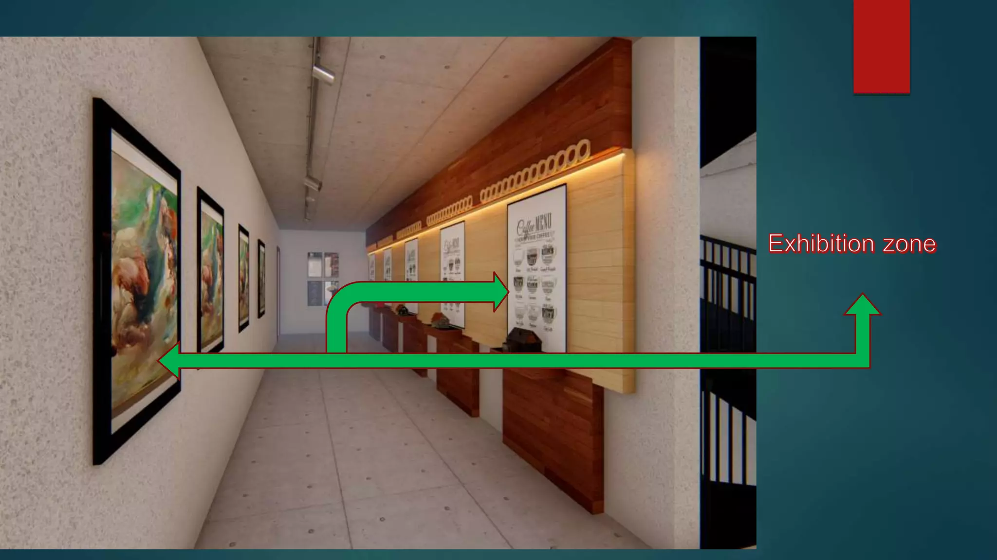 Interior design of student lobby | PPTX | Interior Decorating | Home ...