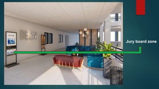 Interior design of student lobby | PPTX | Interior Decorating | Home ...