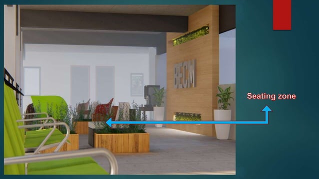 Interior design of student lobby | PPTX | Interior Decorating | Home ...