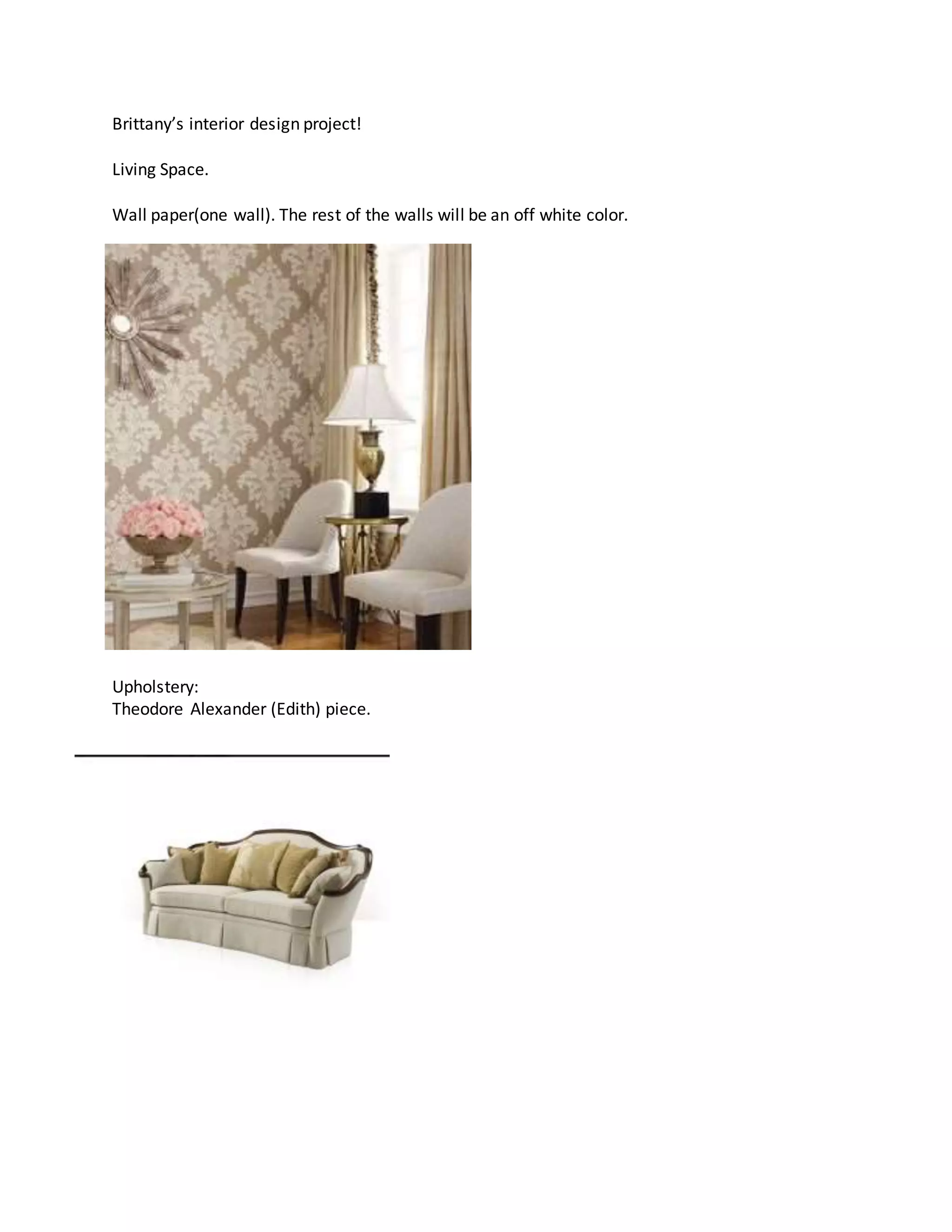 Interior Design Overview | DOCX