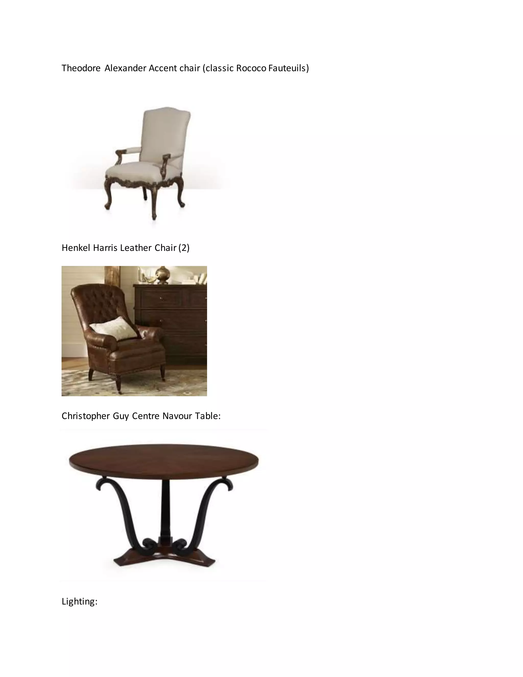 Interior Design Overview | DOCX