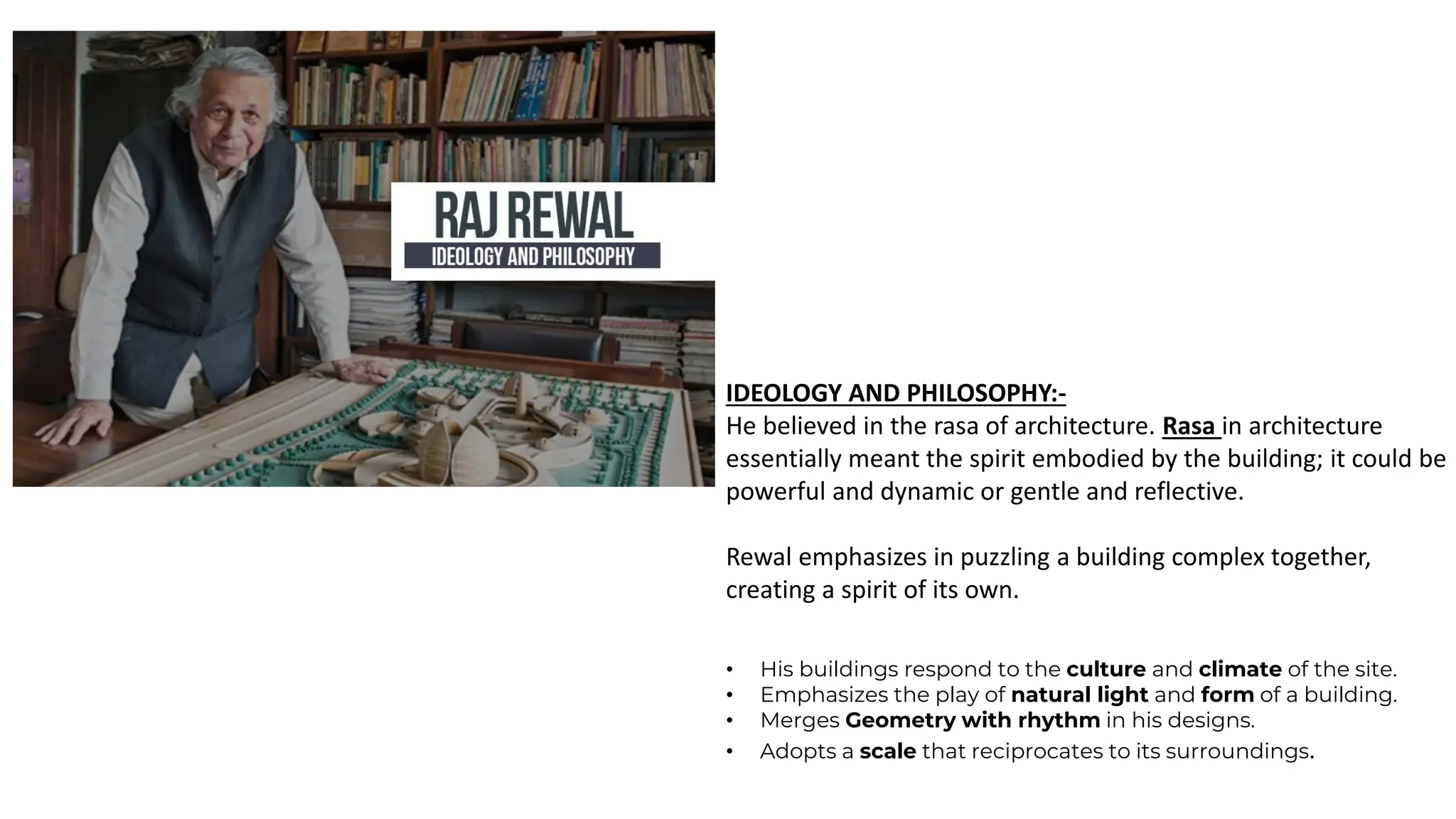 ARCHITECTURAL MARVELS OF RAJ REWAL WITH HIS DESIGN PHYLOSOPHIES | PDF