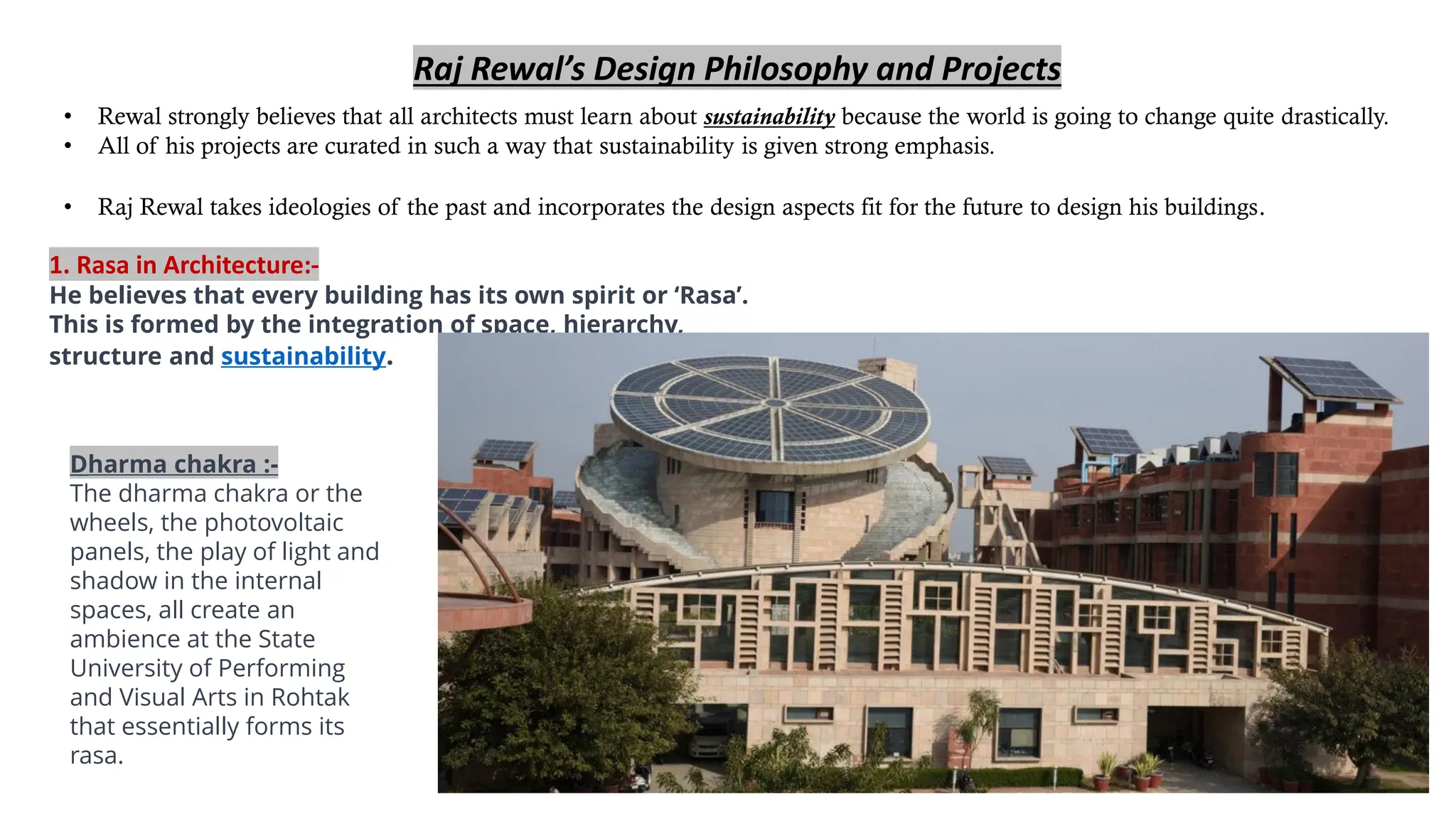 ARCHITECTURAL MARVELS OF RAJ REWAL WITH HIS DESIGN PHYLOSOPHIES | PDF