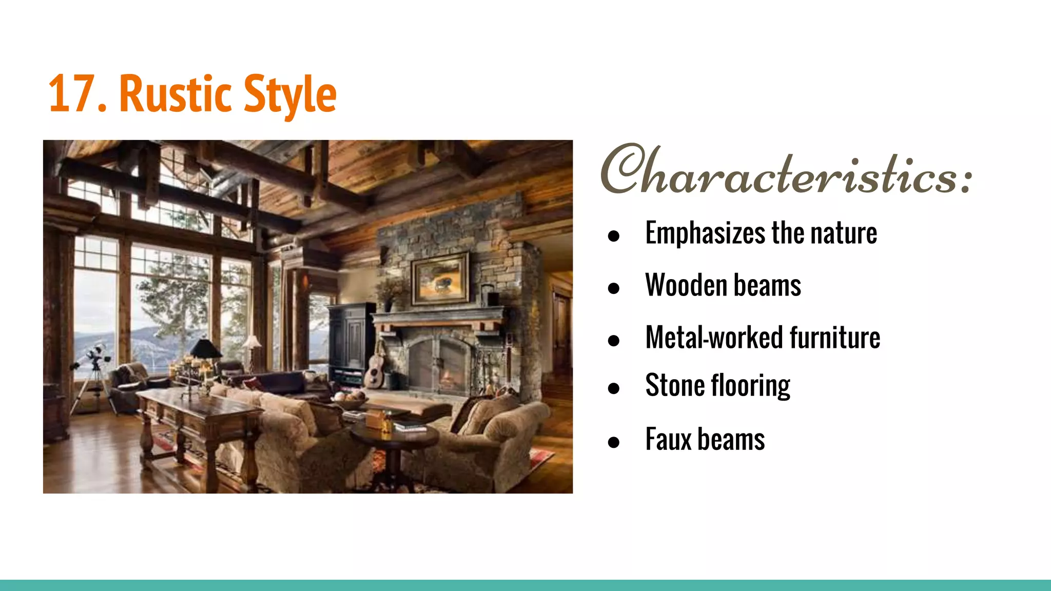 Interior Design Styles | PPTX