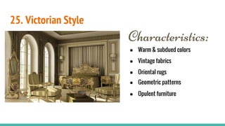 Interior Design Styles | PPTX