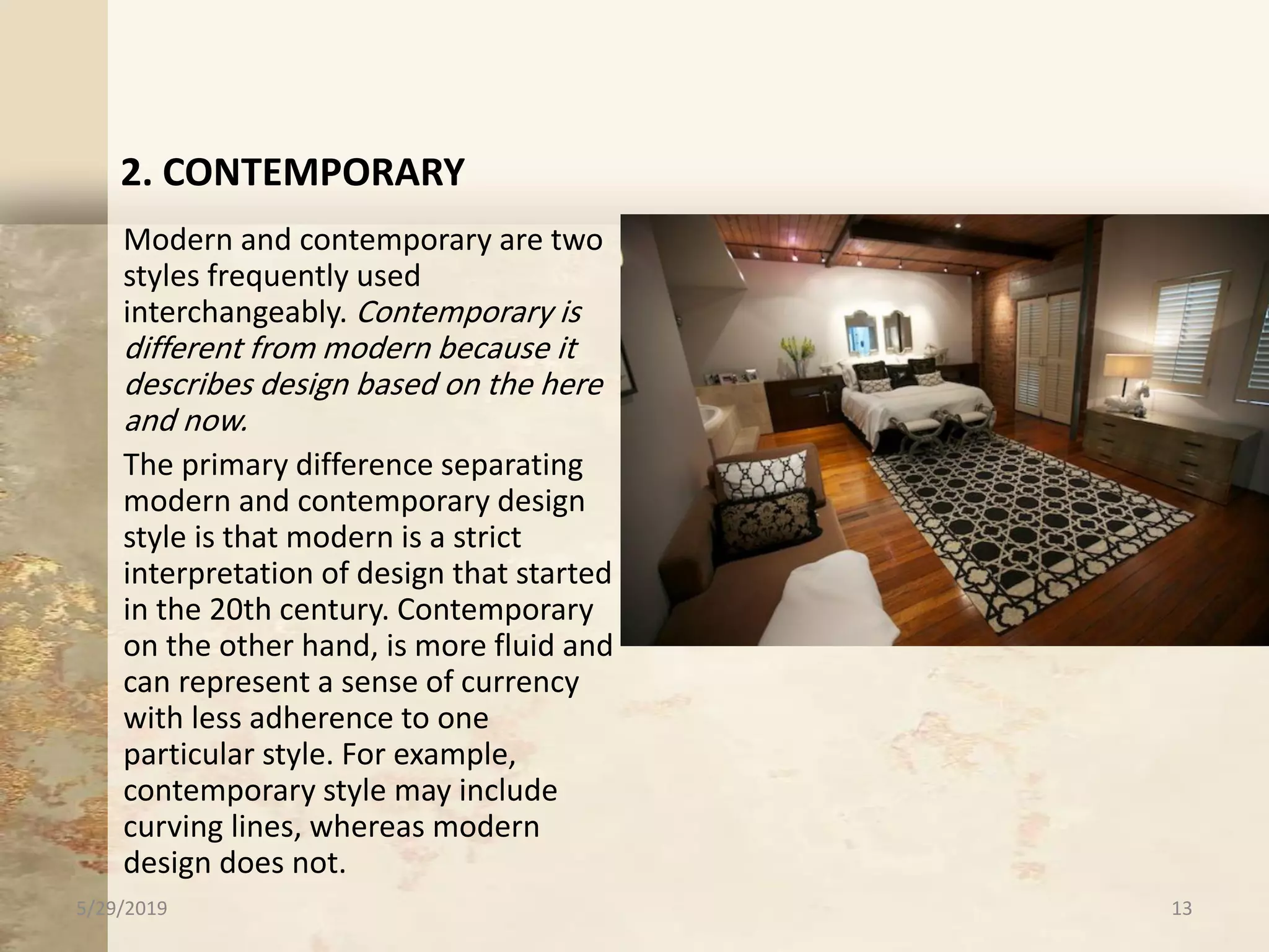 Interior design styles 1 | PDF | Interior Decorating | Home & Garden