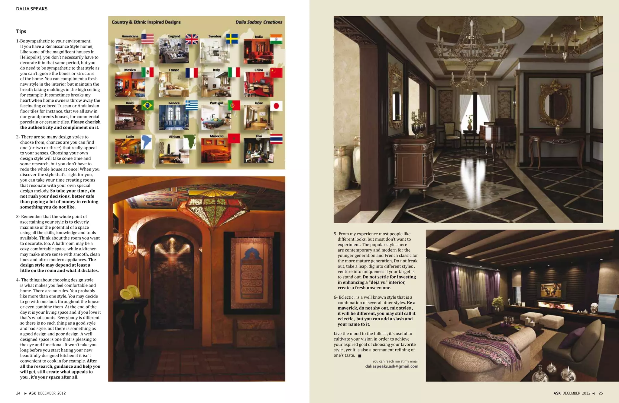 Interior Design Styles | PDF