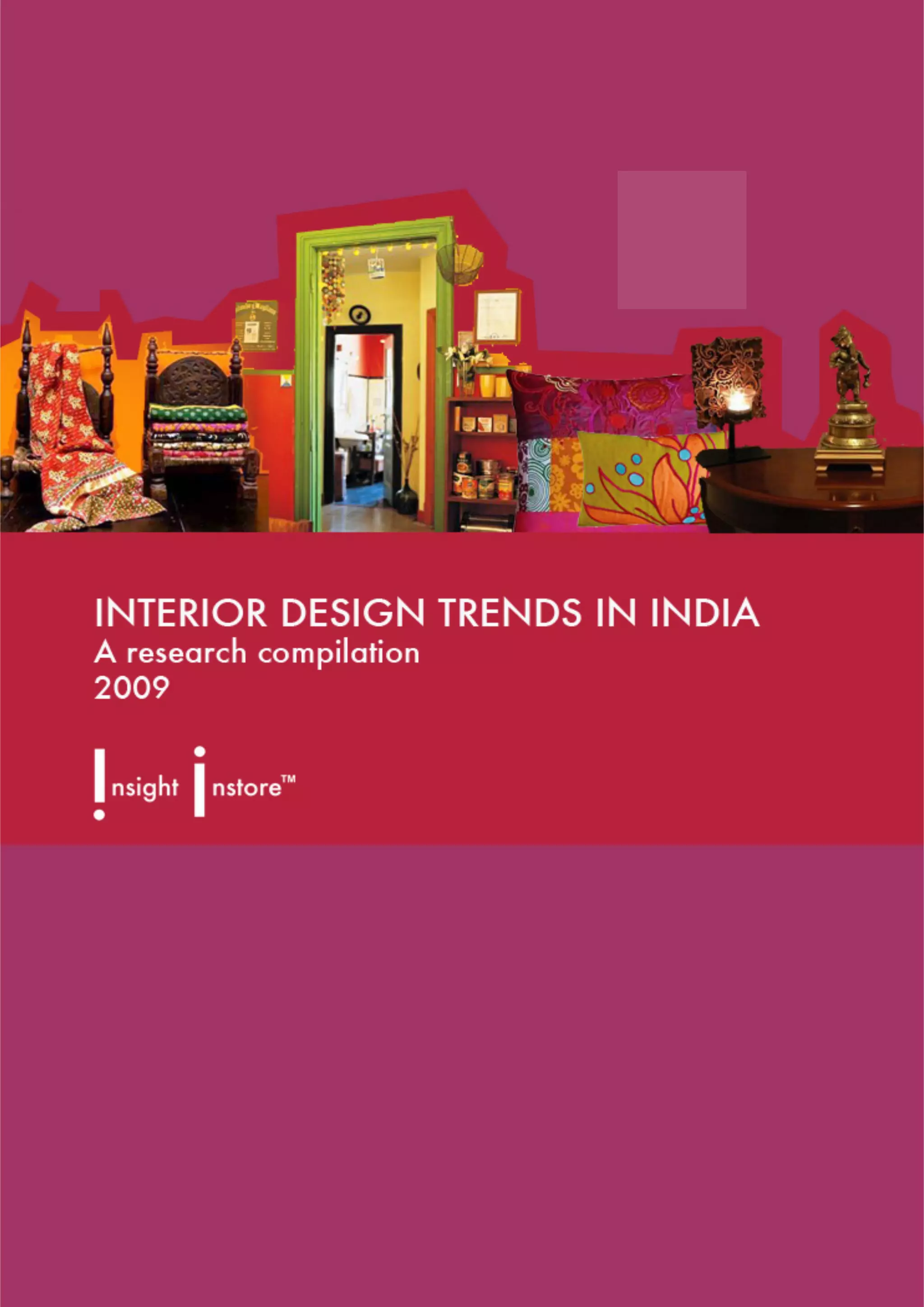 Interior Design Trends in India - A Preview | PDF
