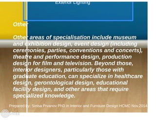 Interior Design Typology | PDF