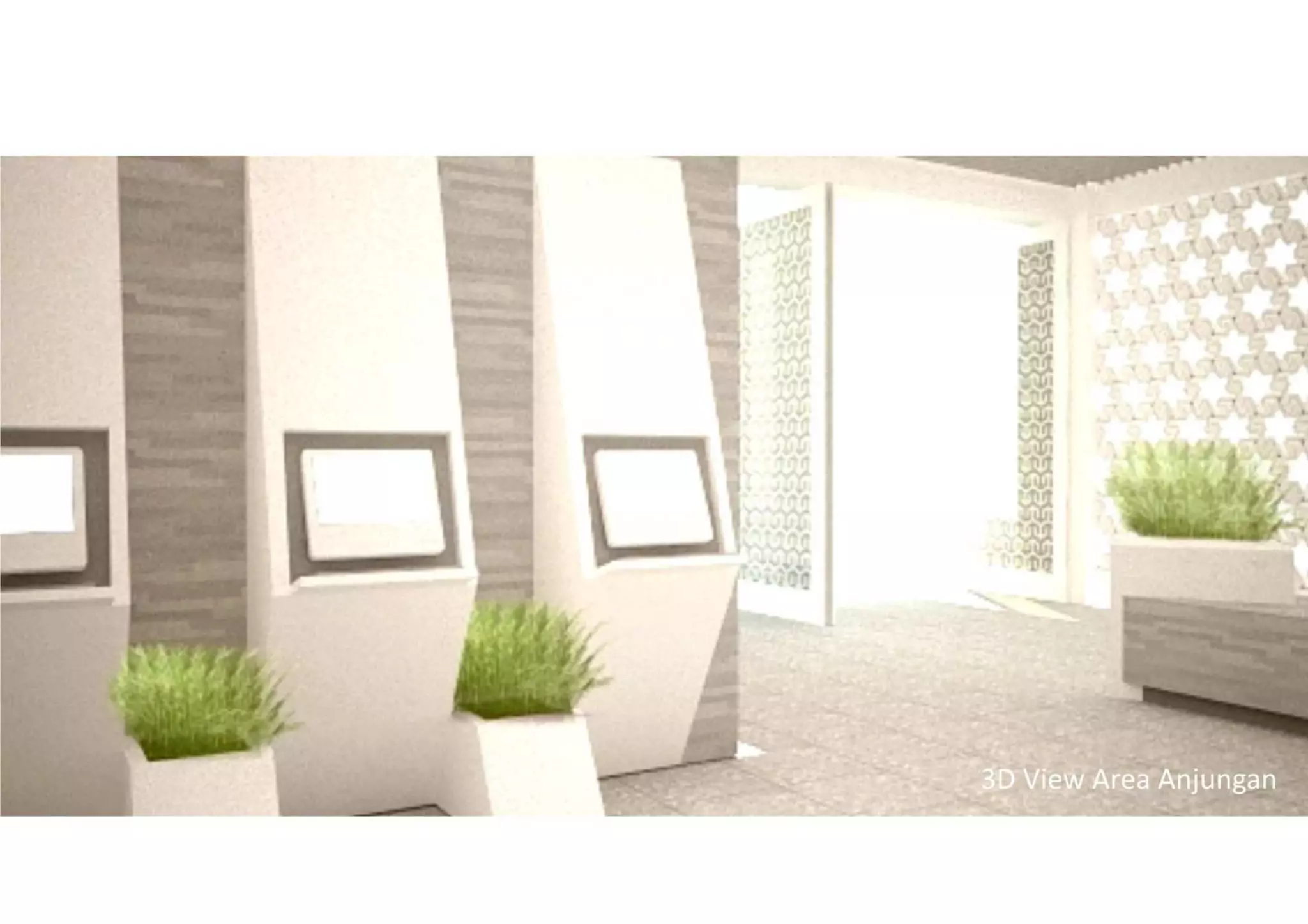 Desain Interior Entrance FTSP UII | PDF