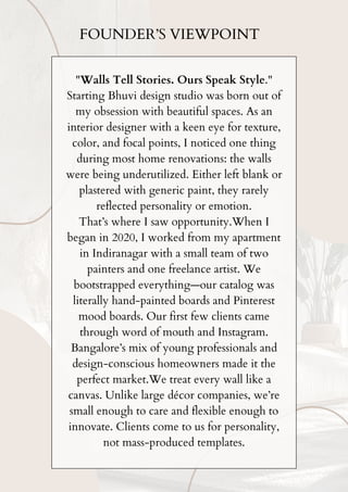interior journalism about accent wall in interiors | PDF