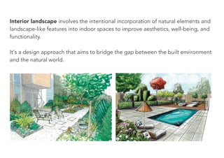 Interior Landscape and Landscape Features Extraction | PDF