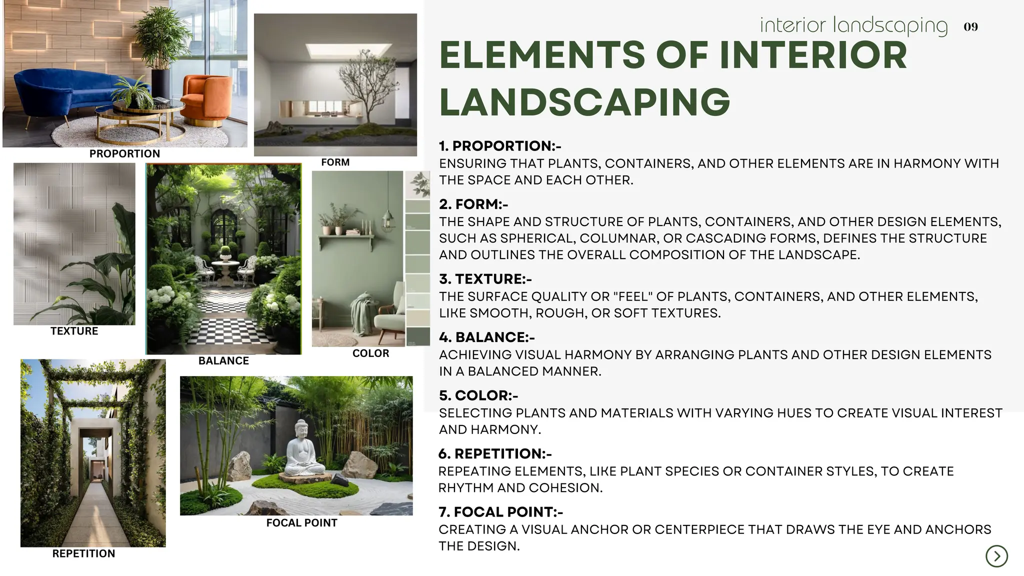 Interior Landscaping - interior design.. | PDF