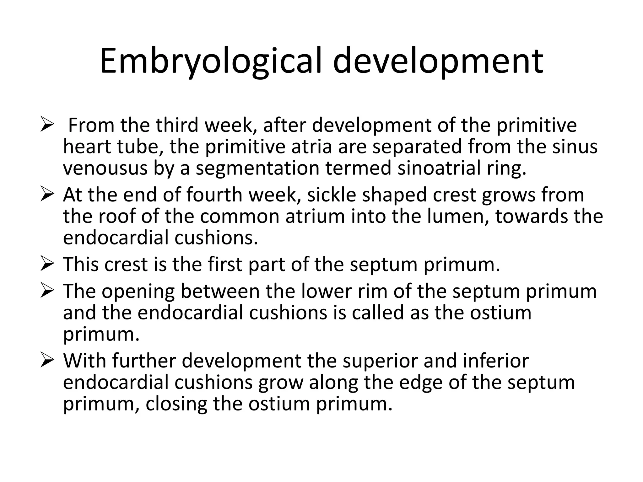 Interior of right atrium | PPTX