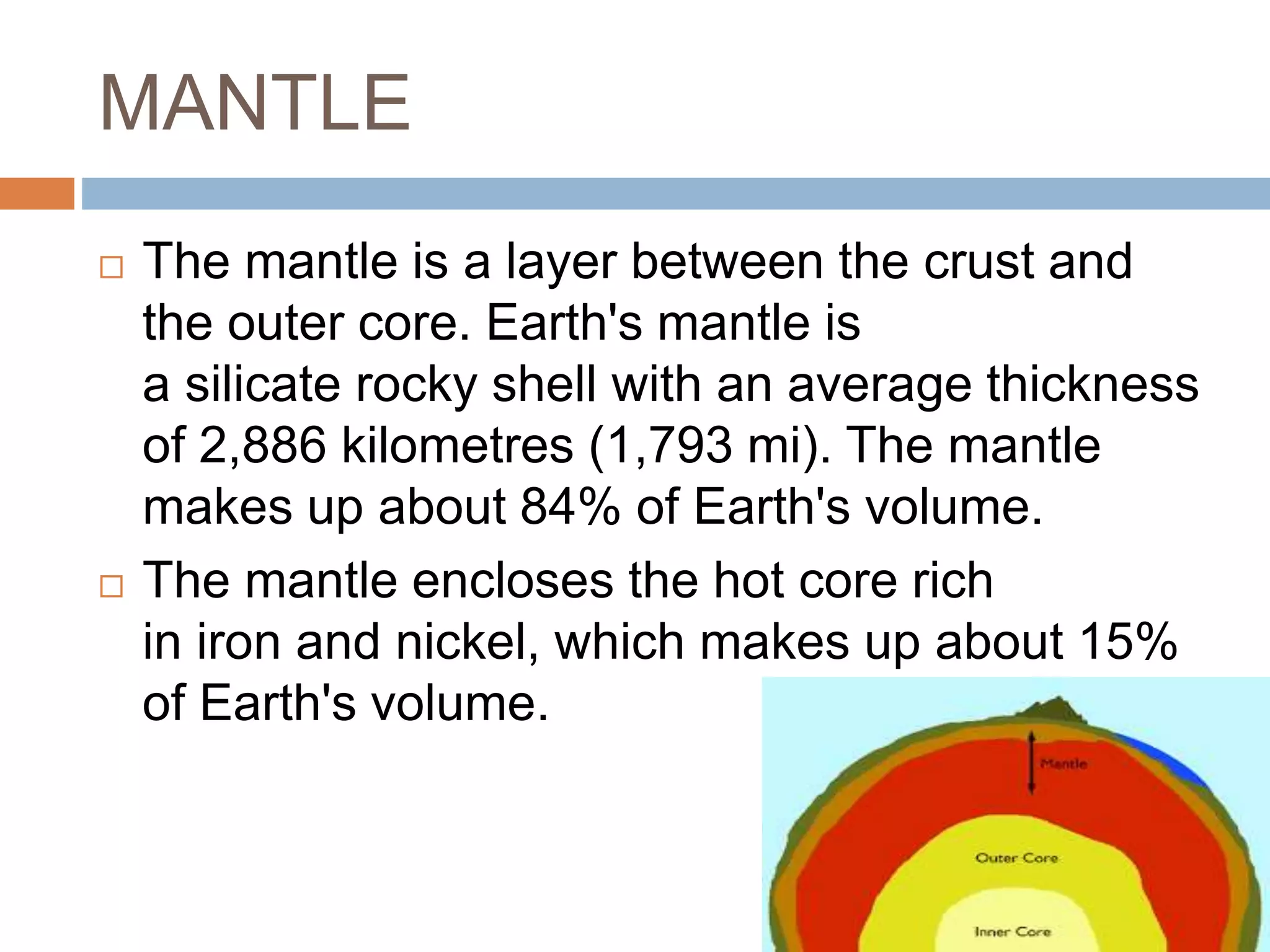 Interior of the earth | PPTX