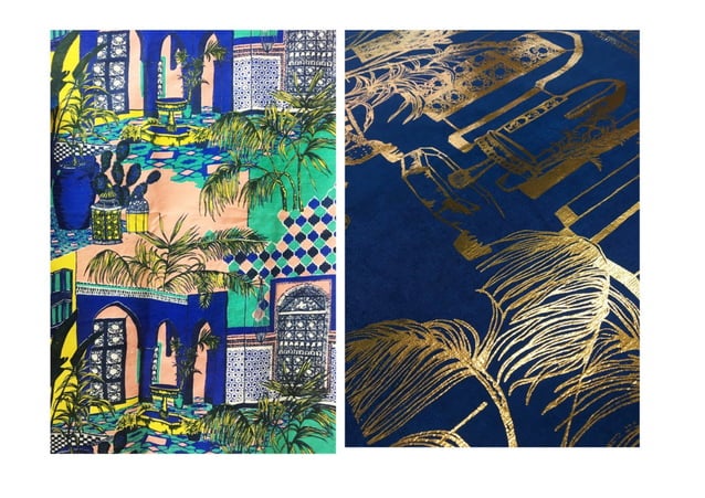 Interior Textiles Portfolio | PDF