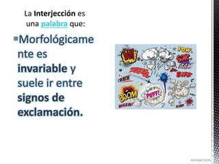 La interjeccion | PPTX