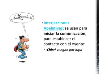 La interjeccion | PPT