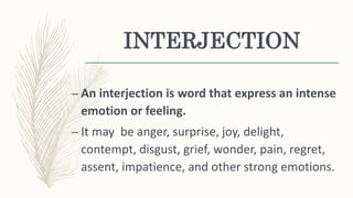 Interjection | PPTX