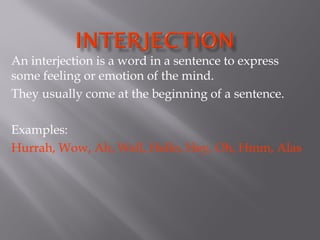 Interjection | PPT