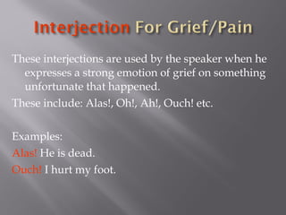 Interjection | PPT
