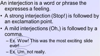 Interjection | PPT