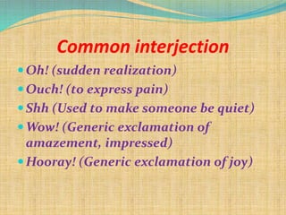 Interjection | PPTX