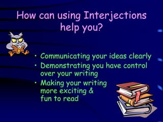 interjection for grade 2 to 6 kids for sentence making | PPT